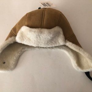 UGG | Accessories | Ugg Shearling Suede Leather Aviator Trapper Water ...